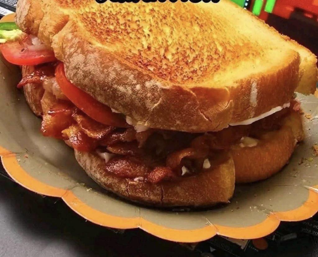 Golden Toasted BLT Deluxe Sandwich – Cook With Fun